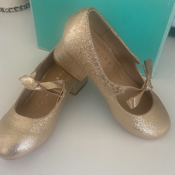 Copper Key | Shoes | Copper Key Girls Starlet Small Bow Dress Heels ...